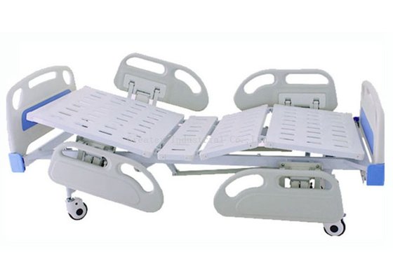 High Safety Manual Hospital Bed , Hand Control Manual Adjustable Bed For Patient