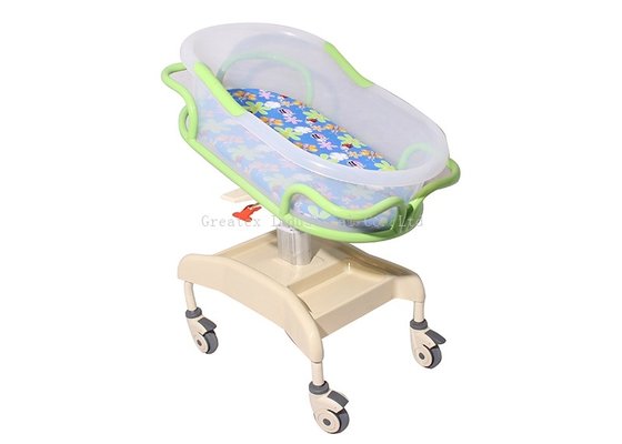 ABS Portable Pediatric Hospital Bed , New Born Baby Medical Crib CE Approved