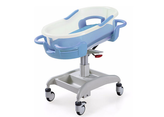 ABS Portable Pediatric Hospital Bed , New Born Baby Medical Crib CE Approved