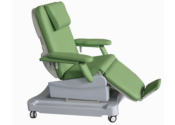 Mobile Blood Donor Chair Custom Color 250kg Loading Capacity With Wheels