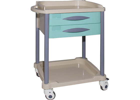 Phlebotomy Plastic Medical Trolley 750mm * 475mm * 920mm Dental Instrument