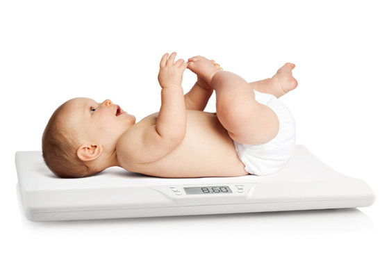 LCD Display Electrical Medical Instruments , Smart Digital Infant Weighing Scale