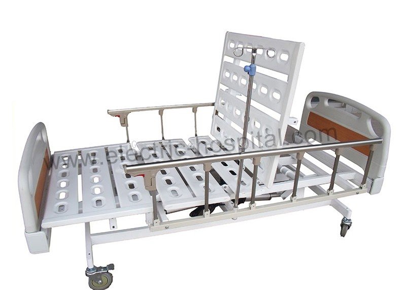 Full Size Electric Hospital Bed , Elderly / Patients Electric Homecare Beds