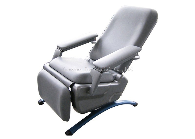Durable Blood Drawing Chair Easy Cleaning High Strength Fiber Poly Layer Paint