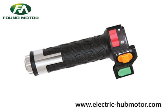 Electric bike accessories throttle with switch for electric bike