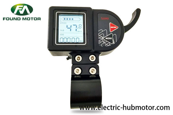 Intelligent Ebike LCD Display Panel Digital Electric Bike Spare Parts 24V - 72V