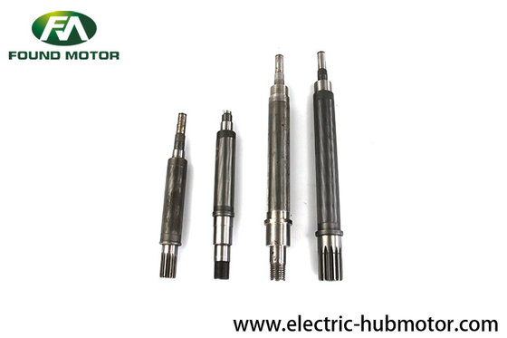 Switched reluctance motor with gearbox and rear axle.