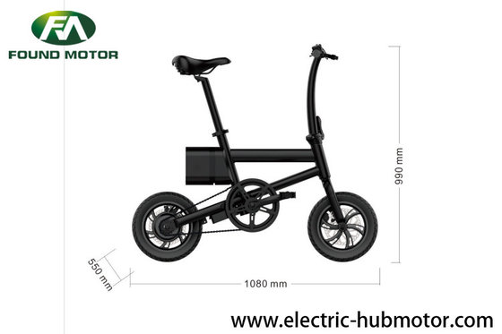 12 inch 36V 250W F-1 adult lithium battery foldable electric bike