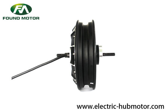 12'' 72V 2000W high speed and big power custom motor for electric motorcycle motor