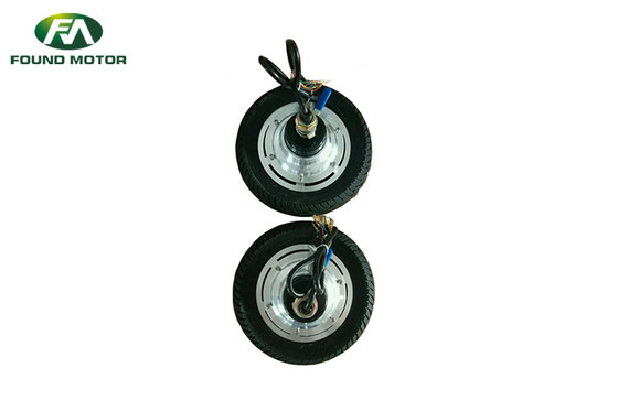 10'' 36V 200W single shaft brushless geared custom hub motor with electromagnetic brake for electric wheel