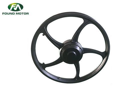 20'' 36V 350W oneside axle dc brushless geared custom hub motor with electromagnetic brake for electric wheelchair