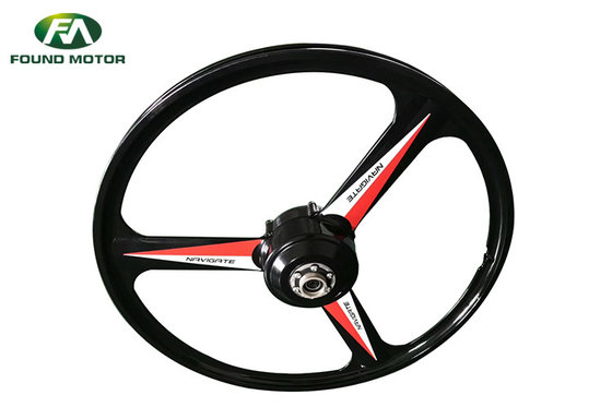 26'' 36V 500W oneside axle dc brushless geared custom hub motor with electromagnetic brake for electric wheelchair