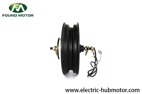 10'' 72V 800W high speed and big power custom hub motor for electric motorcycle motor