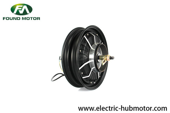 10'' 72V 800W high speed and big power custom hub motor for electric motorcycle motor