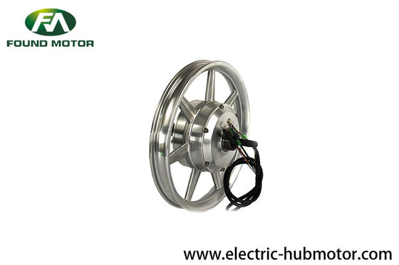 14'' 48V 350W DC brushless geared high speed electric scooter hub motor