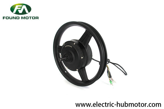 14''48V 350W DC brushless geared high speed electric scooter hubmotor