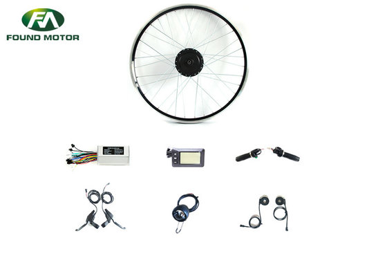 26'' 48V 350W Electric Bike Conversion Kit with Optional Throttle