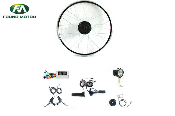 26'' 48V 350W Electric Bike Conversion Kit with Power Display Throttle