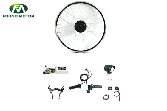 26'' 48V 500W Electric Bike Conversion Kit with Battery Indicate Throttle Electric Bike Accessories