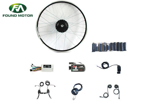 Electric Bike Conversion Kit with 48V BLDC Geared Motor Electric Hub Motor