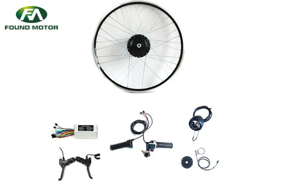 48V 500W BLDC Geared Motor Electric Bike Conversion Kit with Optional LCD/LED Dispaly