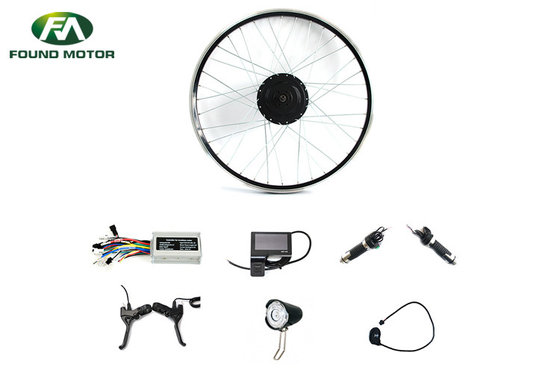 48V 350W BLDC geared Motor Electric Bike Conversion Kit with 6-9speed freewheel for electric bike