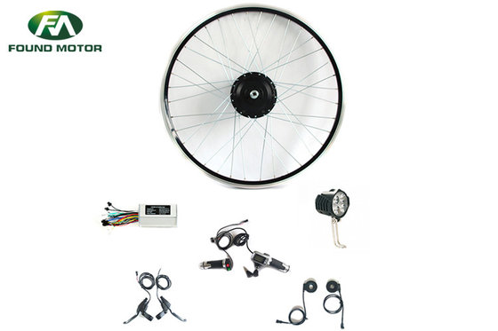 24'' 48V 500W Electric Bike Front/Rear Motor Wheel Conversion Kit Electric Bicycle kit with Power Dispaly Throttle