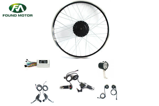 24'' 48V 500W Power Display Throttle kit Electric Bike Conversion Kit with Optional Brake Lever