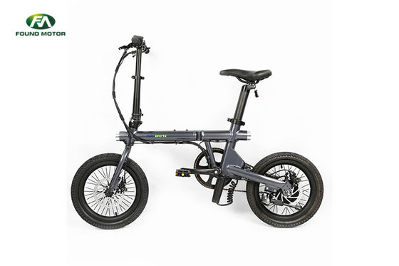 16-inch aluminum alloy integrated wheel and Single speed for foldable electric bike