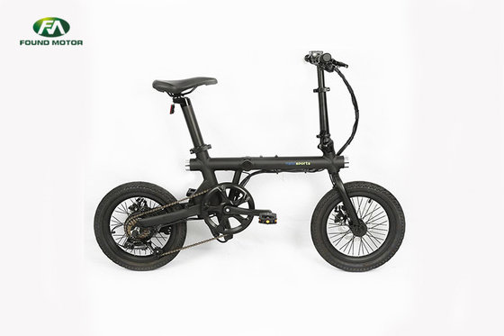 16-inch aluminum alloy integrated wheel and optional colour for foldable electric bike