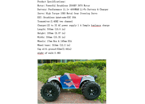 HPI 1/10 Scale Electric RC Car Off Road High Powered Radio Control