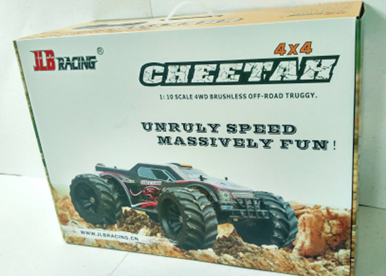 Brushless 1/10 Hobby RC Cars With 4 Wheel Drive Electric Monster Truck