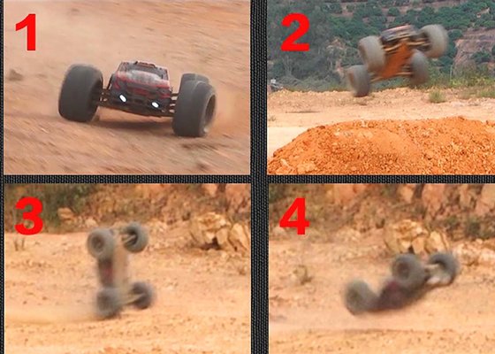 Radio Control Electric RC Monster Truck 4WD 1/10 Th Ready To Run