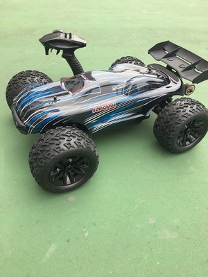 19.9 Inch 2.4G  Blue Shell Brushless 1/10 Scale Electric RC Truggy /  RC Car  Model