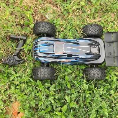 4WD 1/10th Brushless Waterproof  ESC 120A  Electric Hobby RC Car With Blue Color