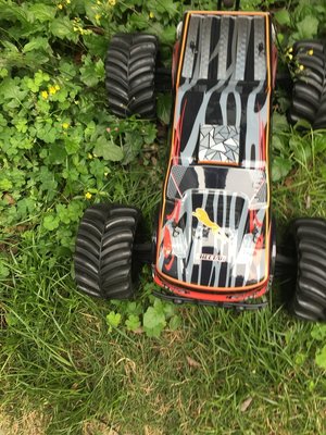 1/10th 4WD 2.4G RC Monster Truck 120A ESC Waterproof  Brushless Electric