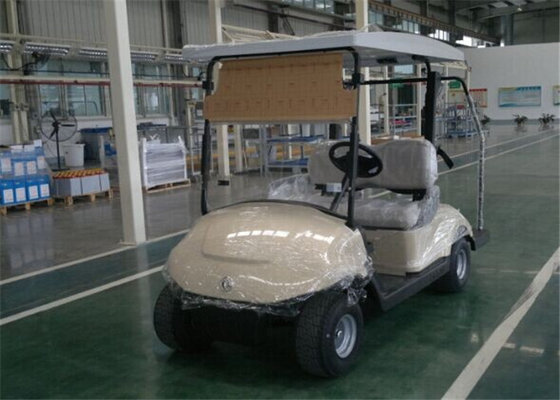 Solar Energy 2 Seater Electrical Utility Vehicle , Golf Cart Club Car For Golf Courses