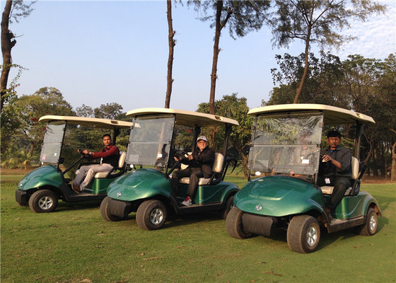 Colorful 48V 3 KW Club 2 Seater Golf Carts , Battery Operated Electric Golf Buggy