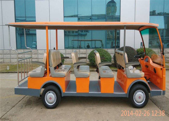 5.0KW Motor 14 Seater Electric Shuttle Bus Sightseeing Car With Pure Electric Power