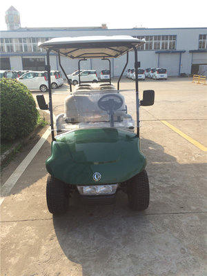 Green Color Club 8 Seater Golf Carts 48V Battery For Multi Passenger