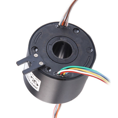 Inner Diameter 80mm Through Bore Slip Ring with Low Friction Contact and Maintanance Free for Transmitting Multi Signals