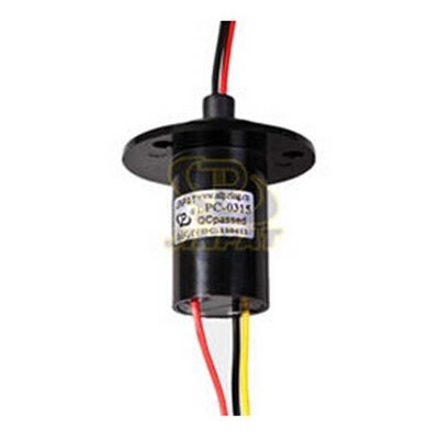 3 Circuits Electrical Capsule Slip Ring Longer Work Life Time And  Smooth Rotation For Robotics