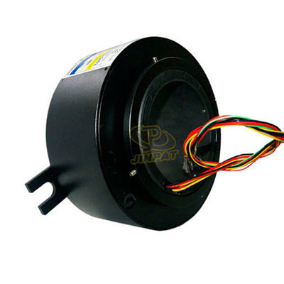 Multi Contacts Rotating Big Bore Slip Ring Units CAN Bus Transmission , Stable Performance