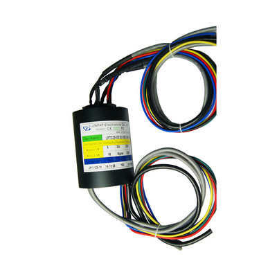 Stable Hallow Shaft Slip Ring Interated Multi-Circuits , Compact Design , for Packaging Equipment