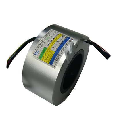 Big Bore Slip Ring Hallow Shaft Series With Low Noise And Reliable Capacity , For Port Machinery