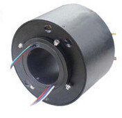Through Bore Slip Ring Big Bore Rotary Connector Series With Long Life And Compatible