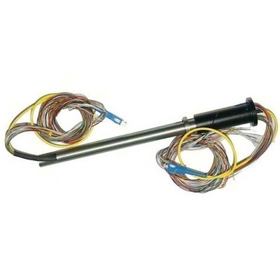 Fiber Optic Rotary Joint Connectors with Multi-Circuits Signal Transmission , Environmentally Sealed