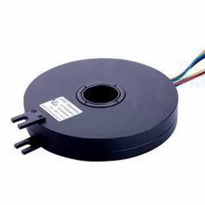 Low Noise Levels Slip Ring With Through Bore 38.1mm(8 Circuits 10A Per Circuit) Slow Speed