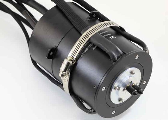 29 Circuits Solid Hallow Shaft Slip Ring with 23 Wires Stable Signal Transmitting Electrical Connector