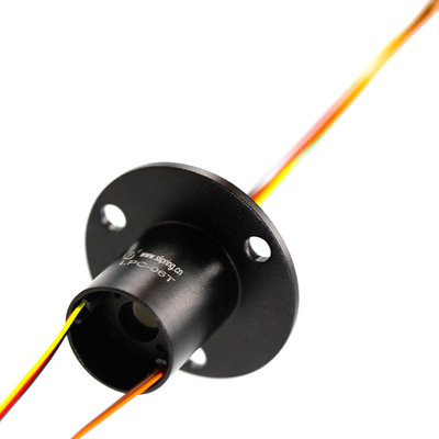 6 circuits 240 Voltage LPC-06T Slip Ring Capsule Compact Design Smooth Running Closed-Circuit